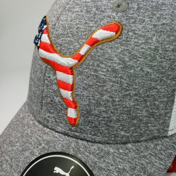 Puma | Accessories | Puma Stretch Fit Cap With Mesh Panels And 3d ...